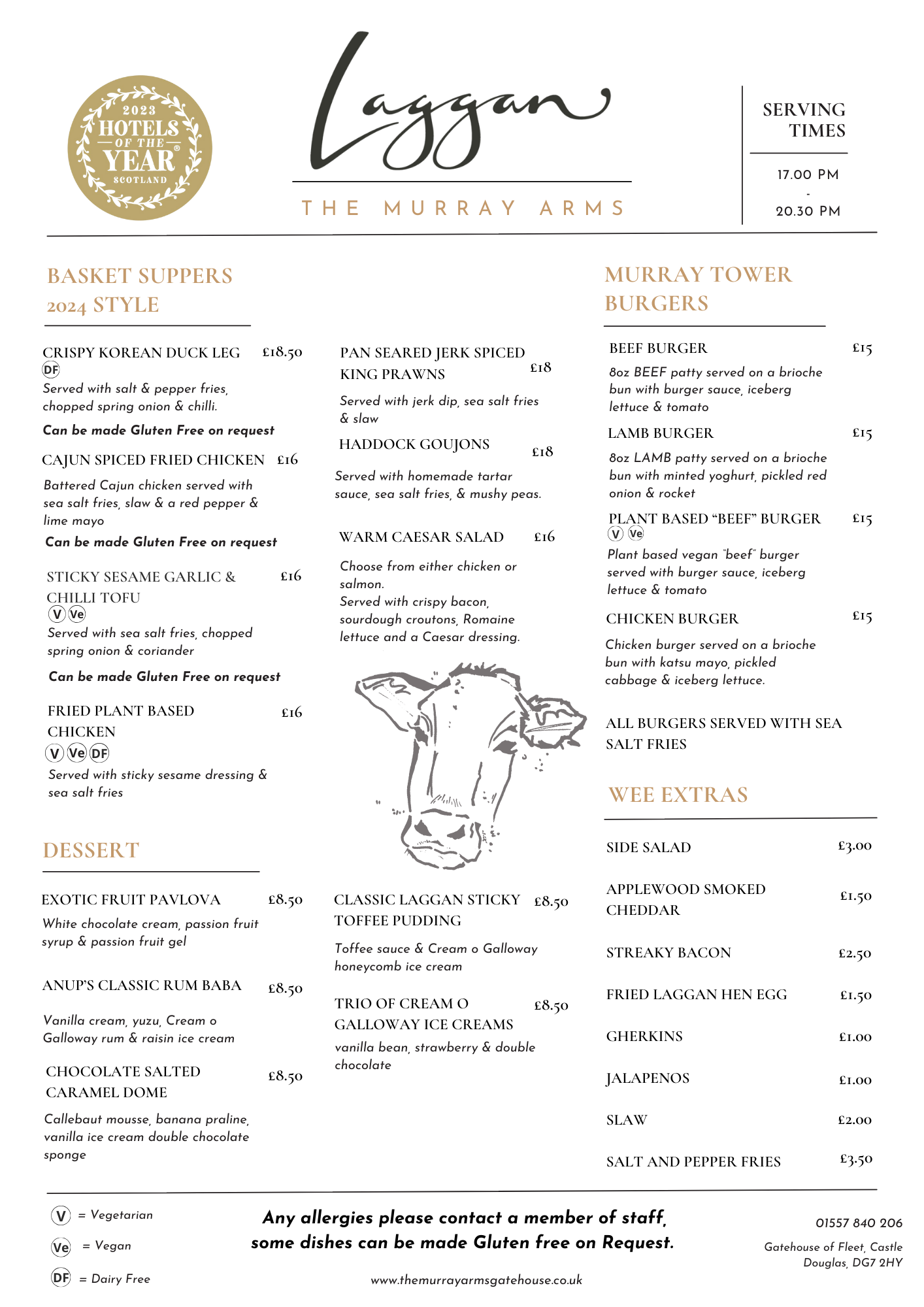 The Menu - The Murray Arms
